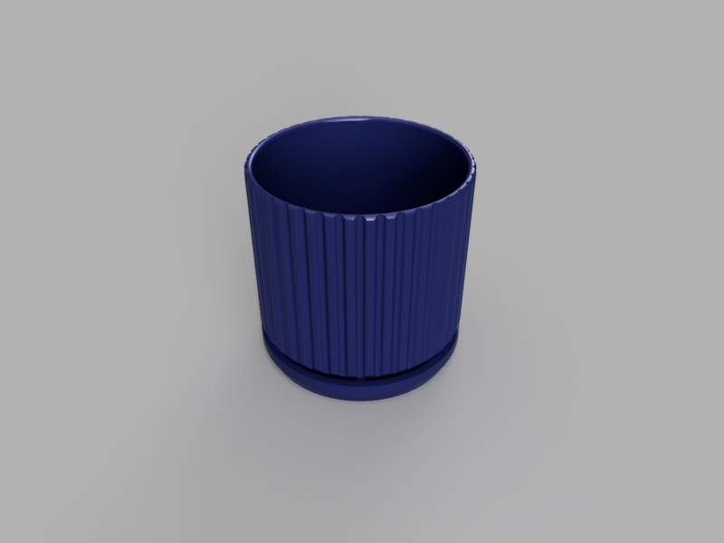 Parametric Circular Planter - Style 1